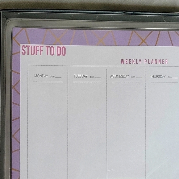 Office | Weekly Planner Set Nwt | Poshmark